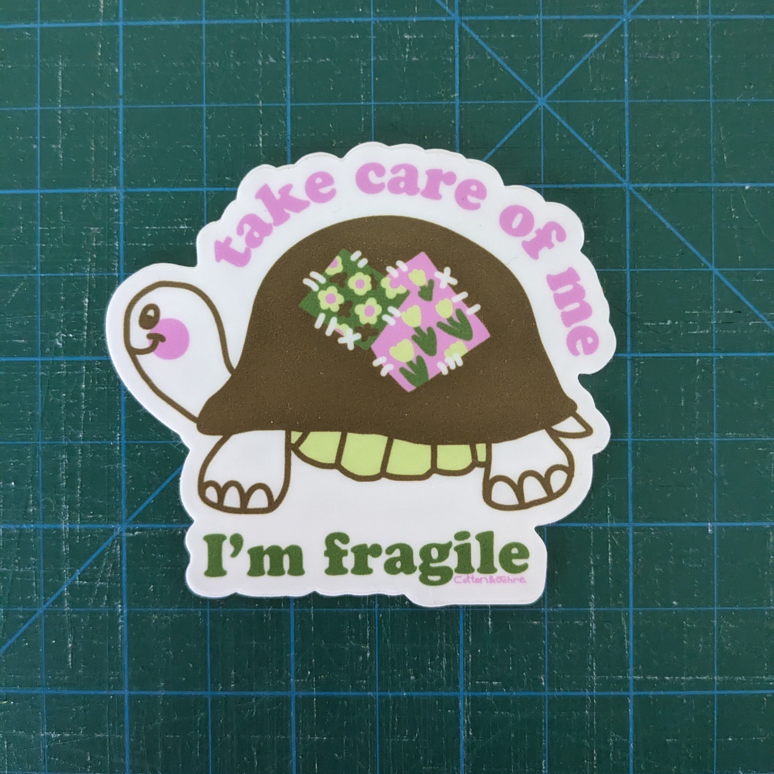 I'm Fragile Sticker – Cotton and Ochre