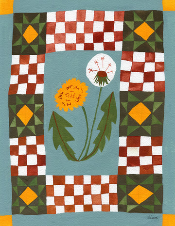 Quilt № 27 – Cotton and Ochre